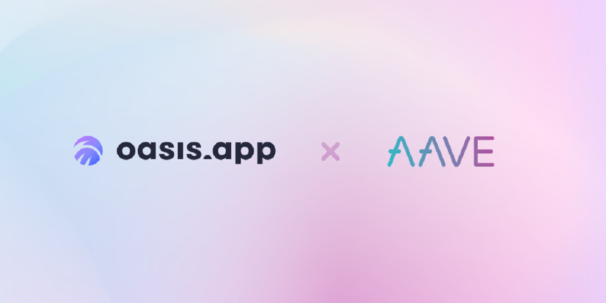 Oasis.app Expands Multi Protocol Through AAVE for ETH, stETH, wBTC
